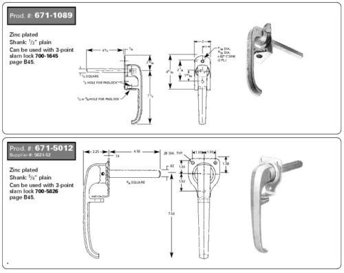 L-Handles For Sheetmetal Enclosures - Hinges & Hardware, Inc.