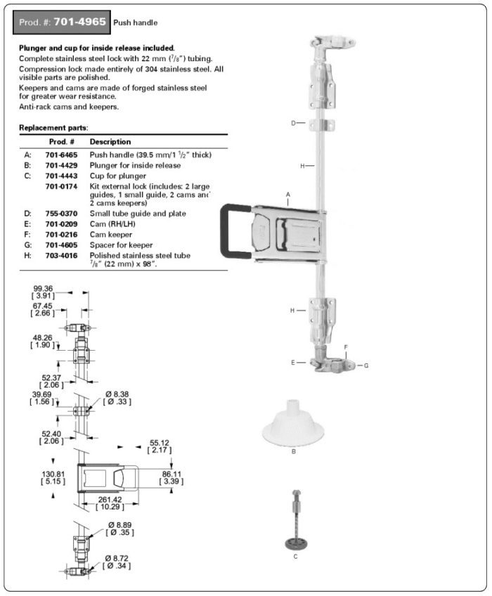 Trailer Latching Systems - Hinges & Hardware, Inc.