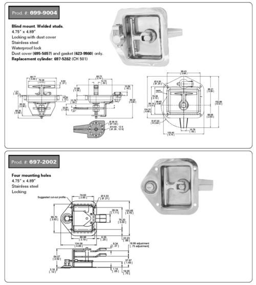 Enclosure Hardware - Hinges & Hardware, Inc.